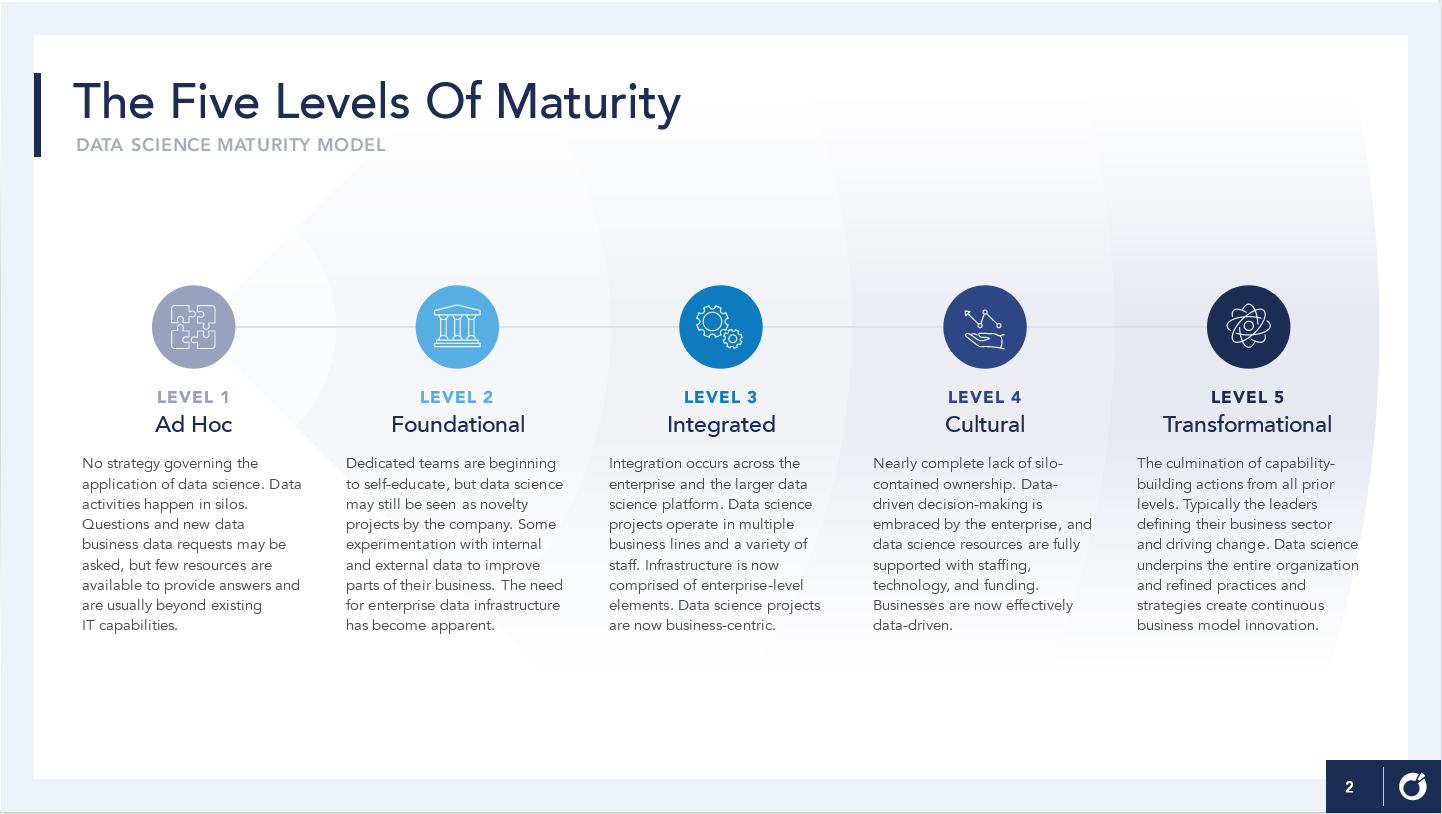 Data Science Maturity Models (DSMMs): A Broad Consensus Composite